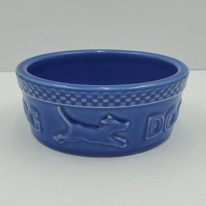 Longaberger | Dog | Longaberger Pottery Cornflower Blue Dog Bowl ...